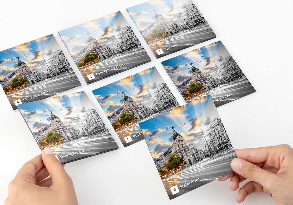 Photo Product Sample Set for Photographers