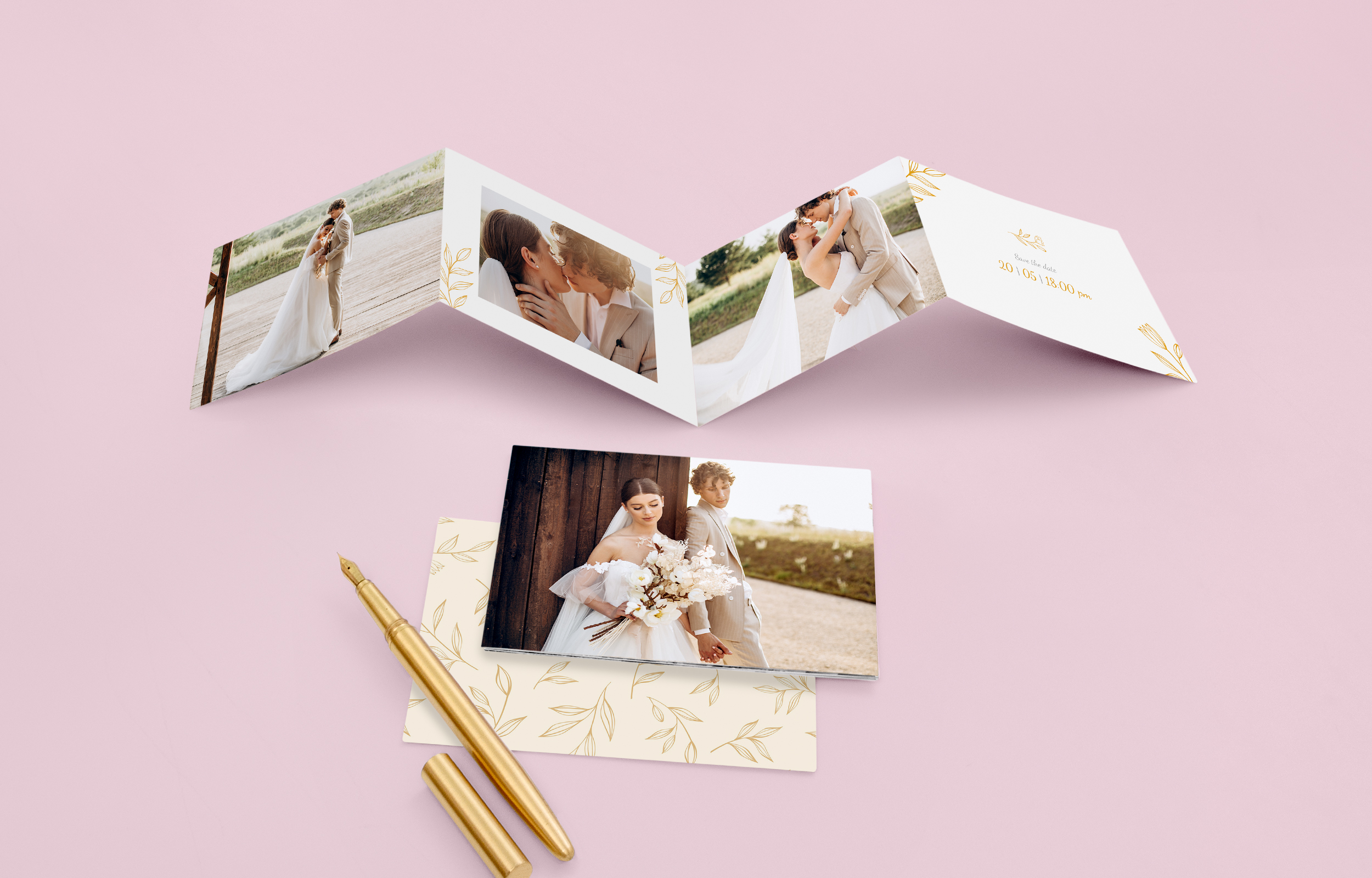 Custom Mini Leporello Photo Set Card | Saal Digital