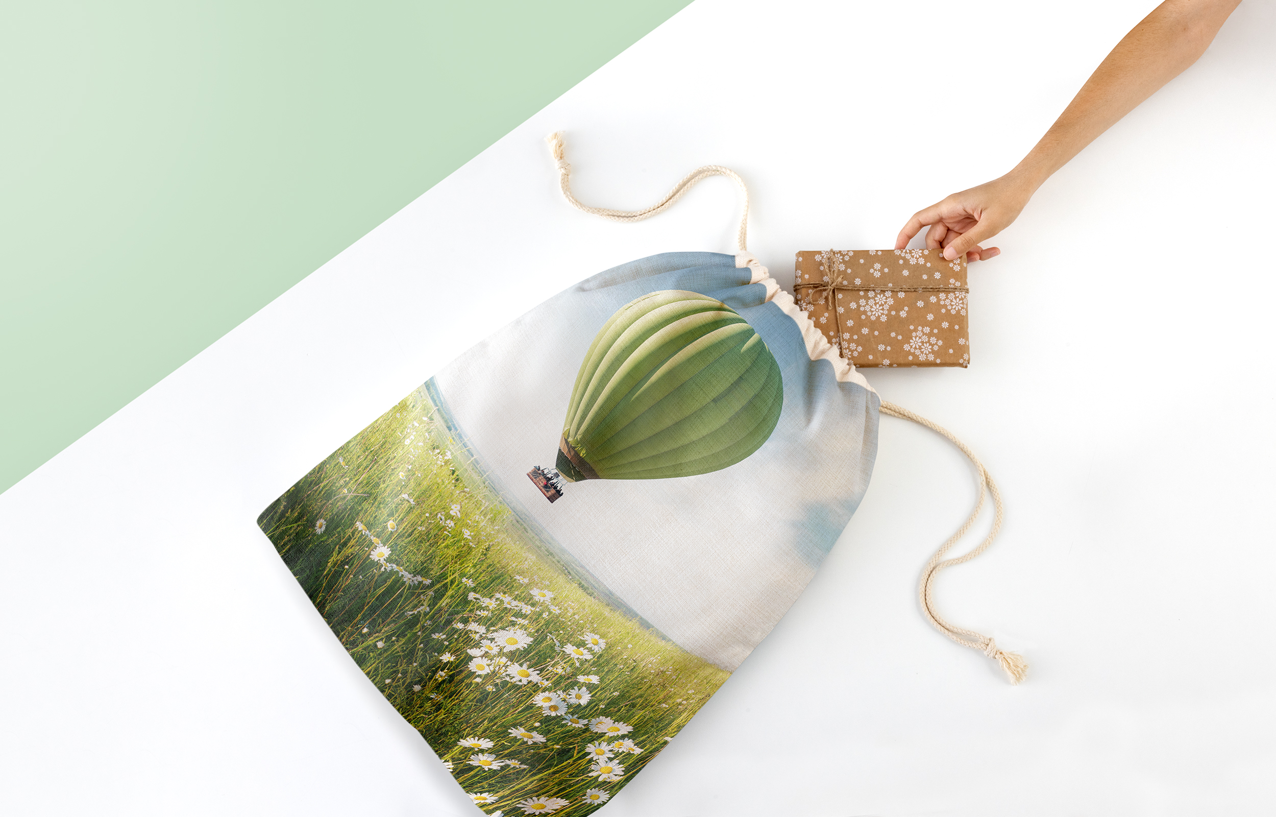 Custom Drawstring Bag with your Photo | Saal Digital